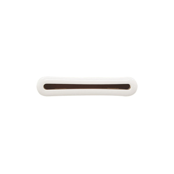Overflow Ring for Clawfoot Baths, Semi-Gloss White - Blue Bathware