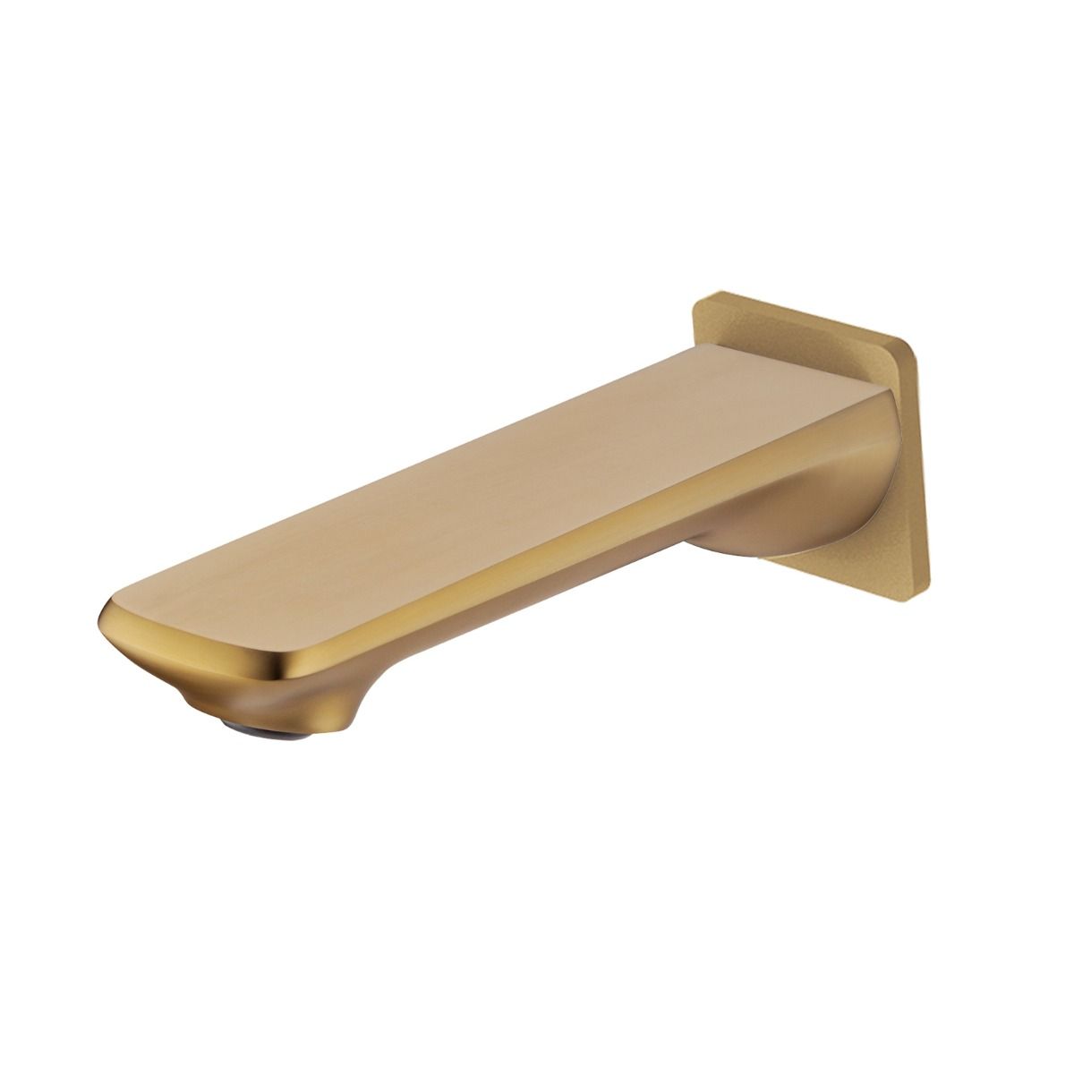 Norico Esperia Brushed Yellow Gold Bath Spout - Blue Bathware